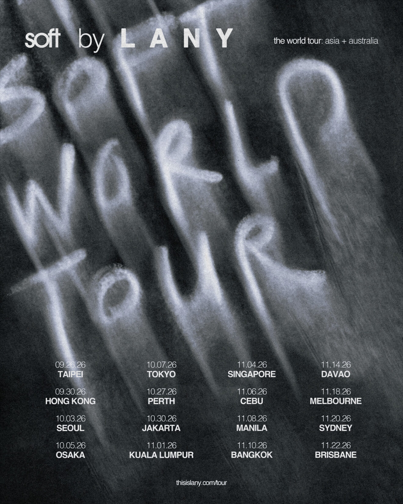 LANY brings “Soft” World Tour to PH with three-city stops