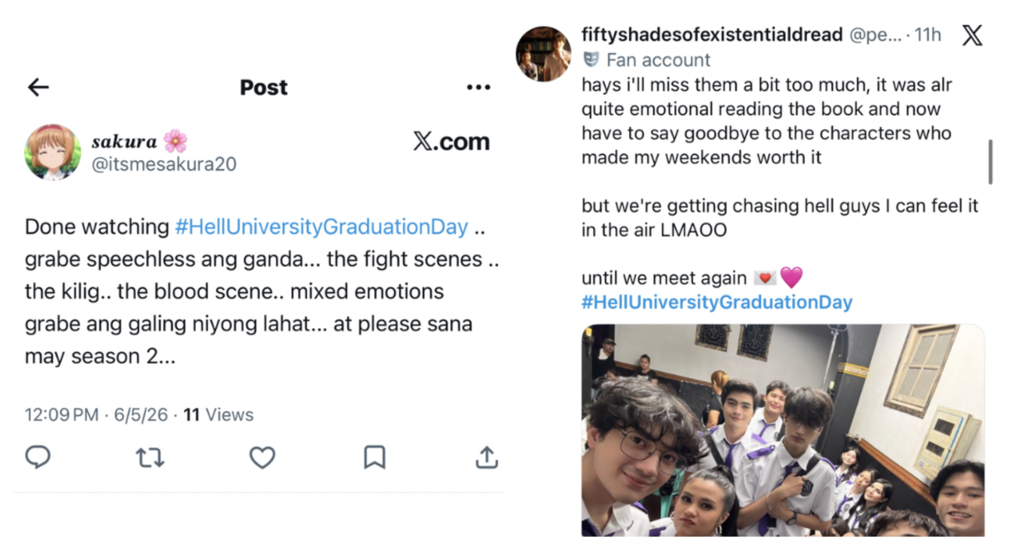 ‘Hell University’ closes, with fans hoping for ‘Chasing Hell’